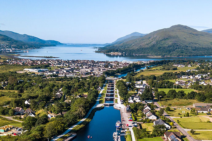 Scotland - Barge Lady